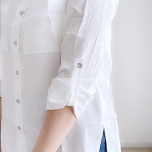 CHICBOMB | Tops | Classic Soft Button Down Shirt White | Poshmark